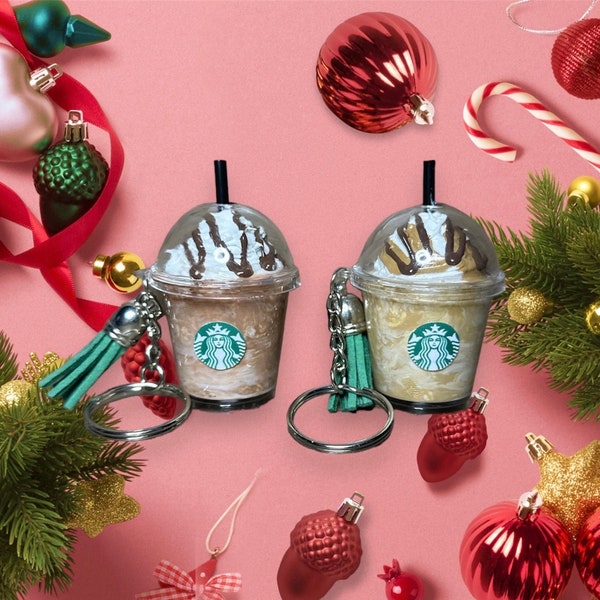 Starbucks Keychain - Etsy