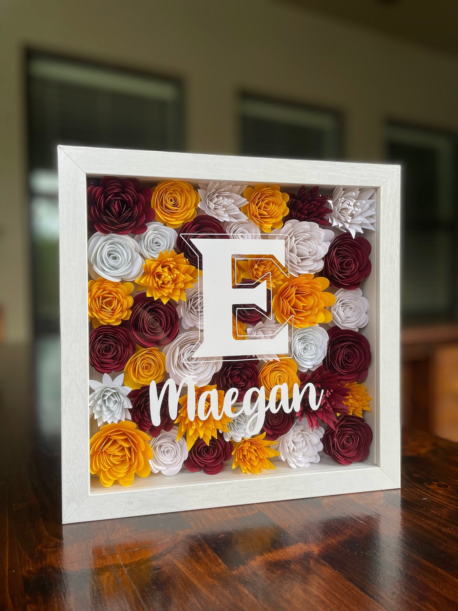 Customizable College Shadow Box - Etsy