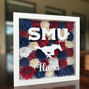 Customizable College Shadow Box - Etsy
