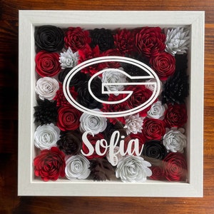 Customizable College Shadow Box - Etsy