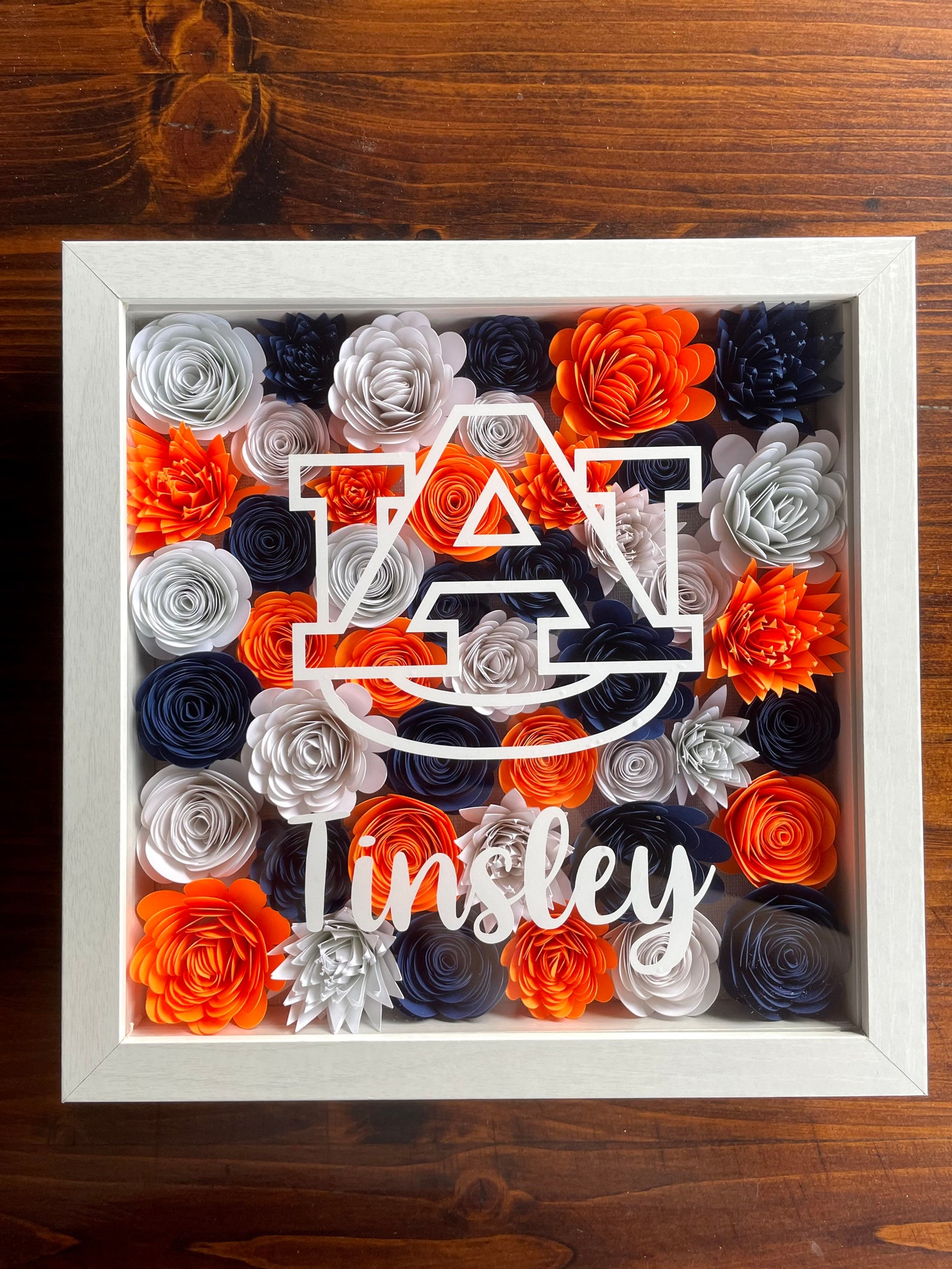 Customizable College Shadow Box - Etsy