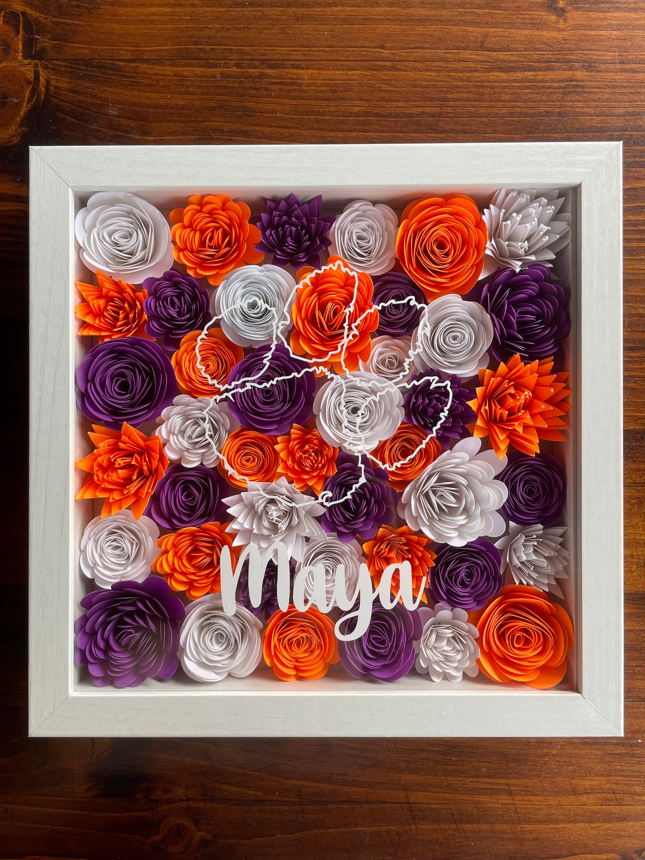 Customizable College Shadow Box - Etsy