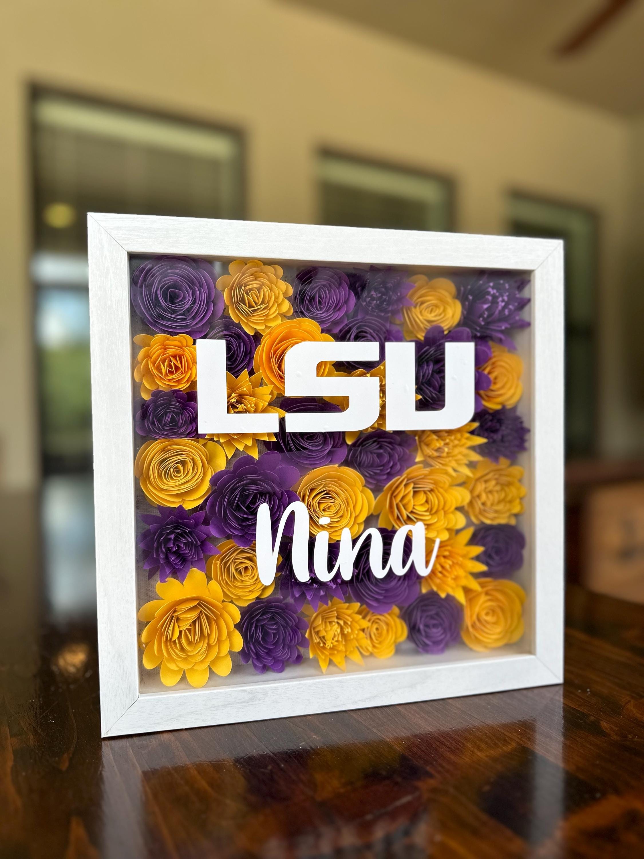 Customizable College Shadow Box - Etsy