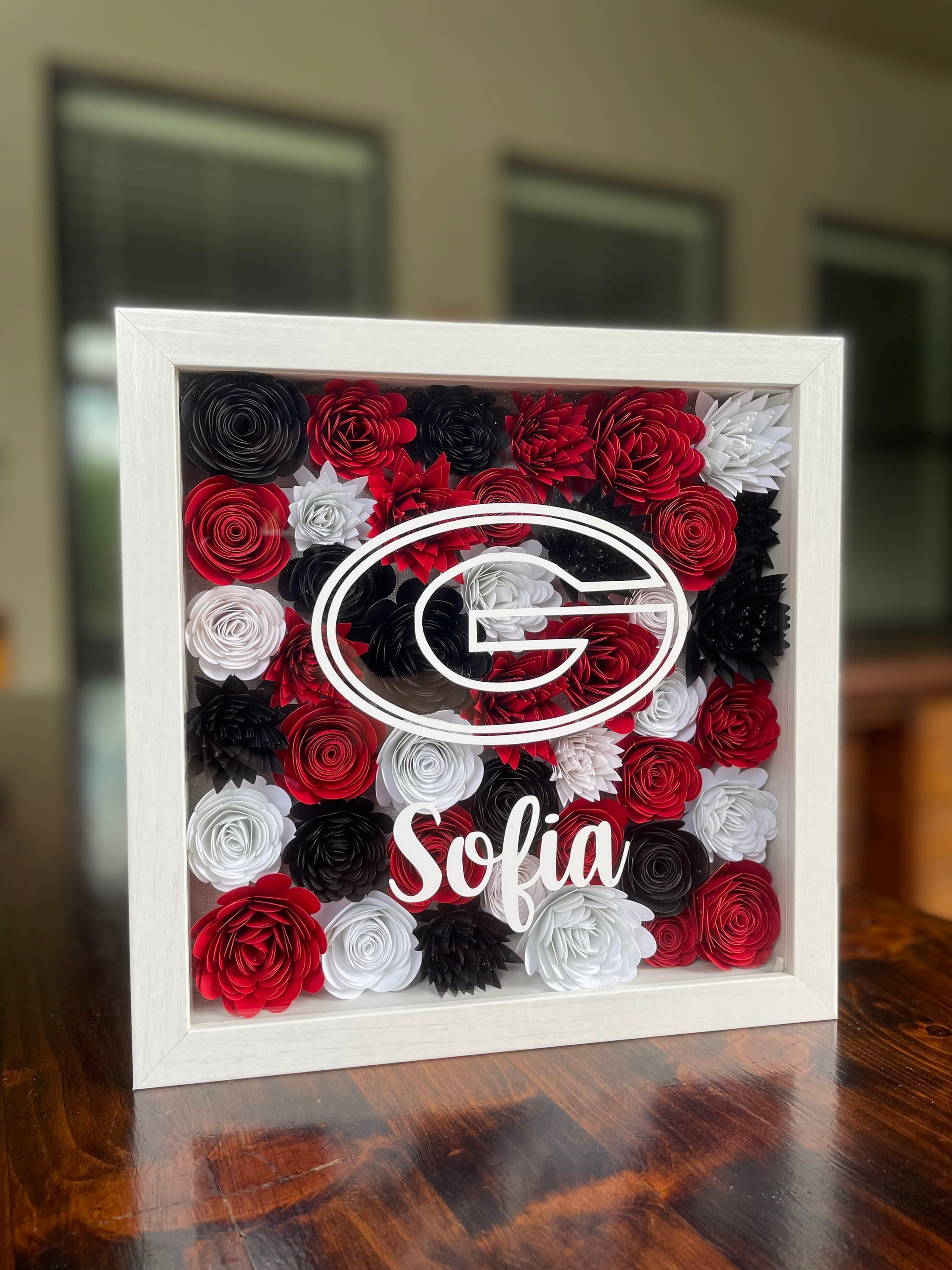 Customizable College Shadow Box - Etsy