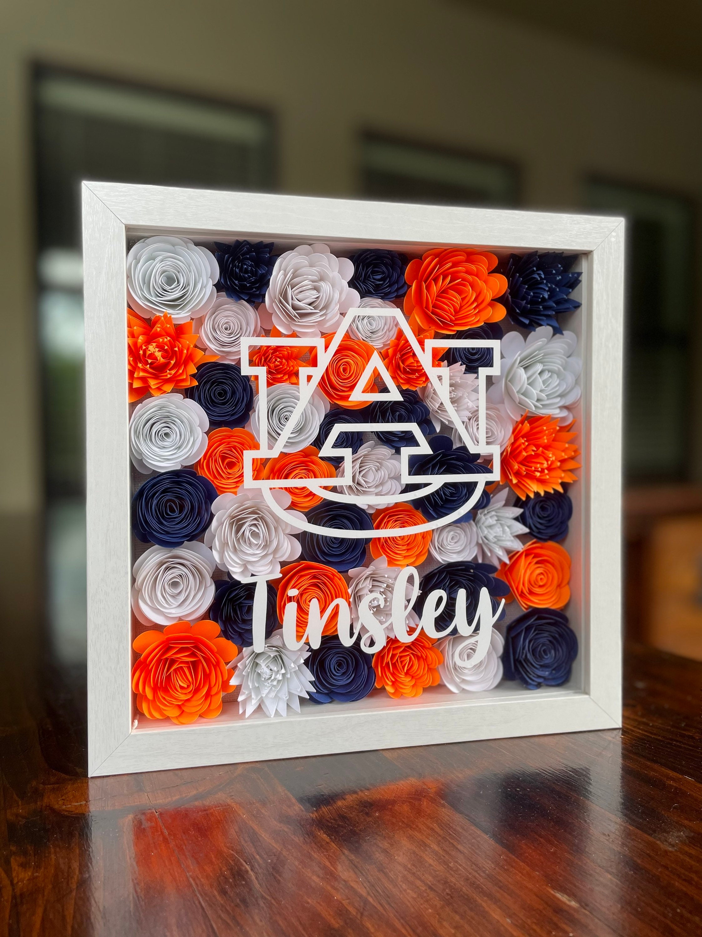 Customizable College Shadow Box - Etsy