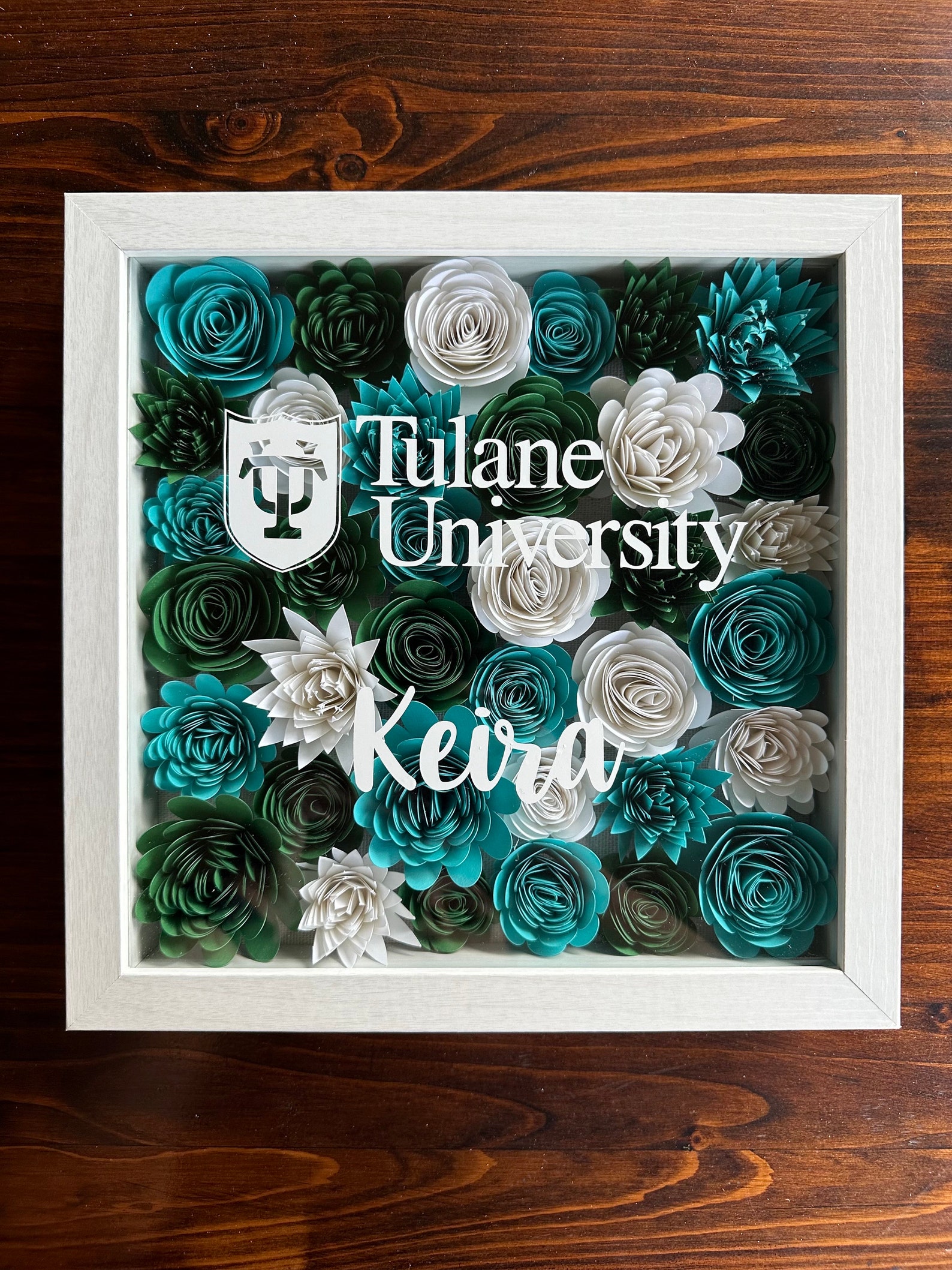 Customizable College Shadow Box - Etsy