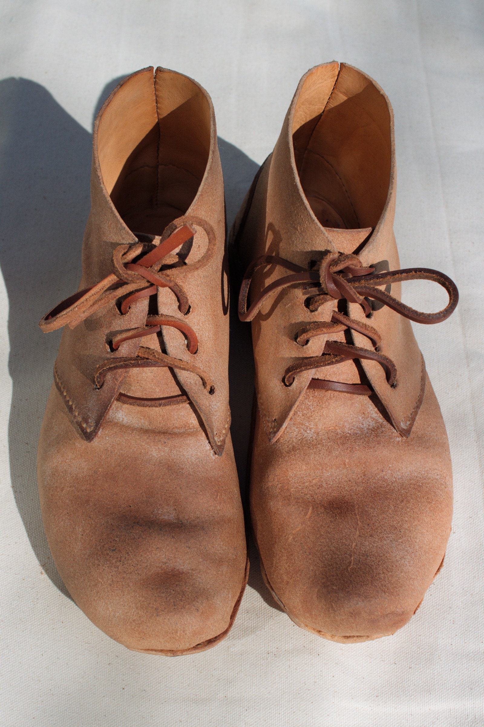 Handmade Leather Brogan Shoes - Etsy
