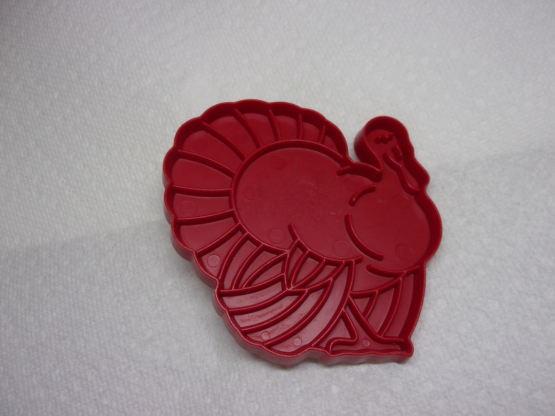 Vintage Tupperware Turkey Cookie Cutter - Etsy