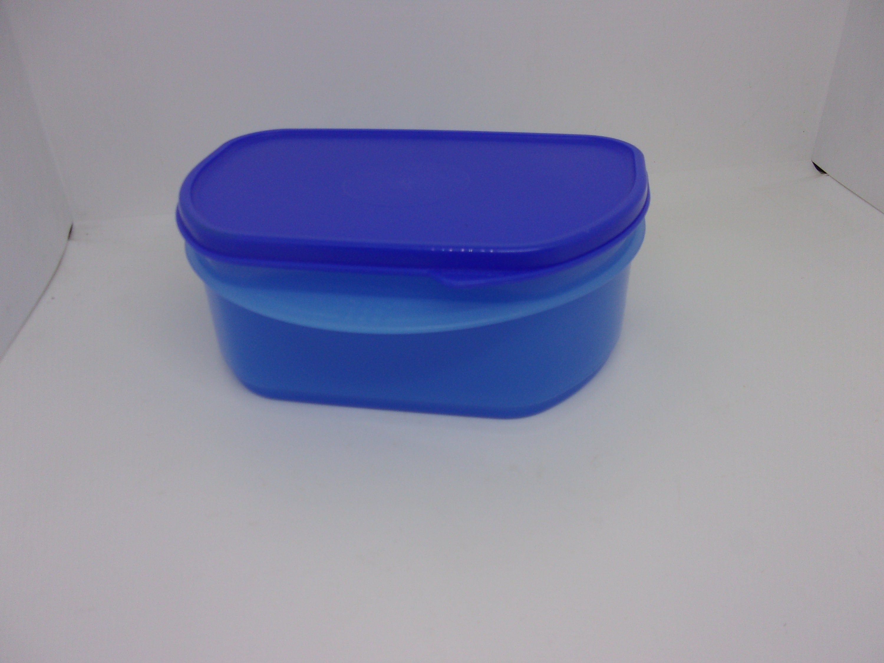 Tupperware Refrigerator Lunch Box Container With Lid Blue - Etsy