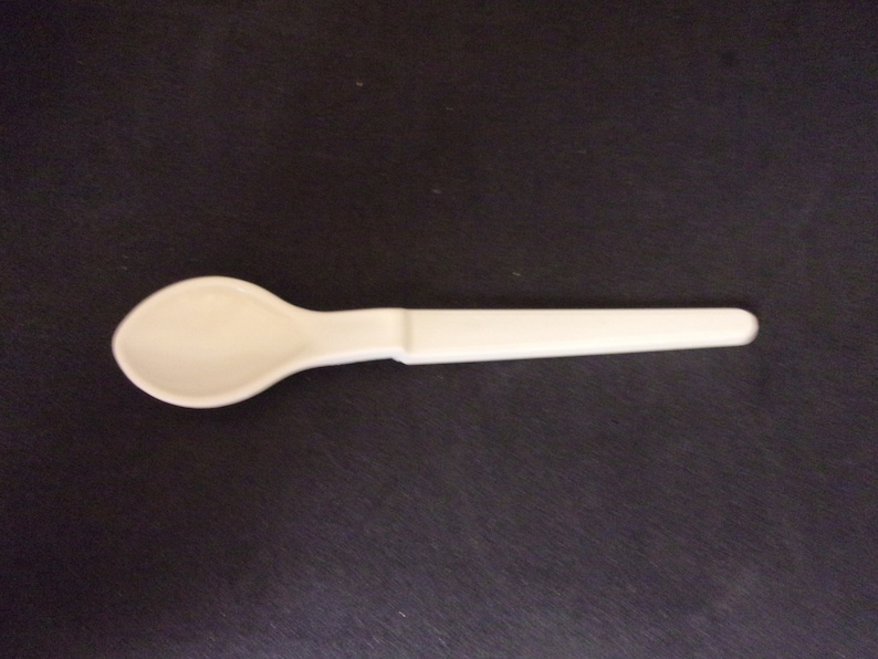 Vintage Tupperware Hang on Spoon, White - Etsy