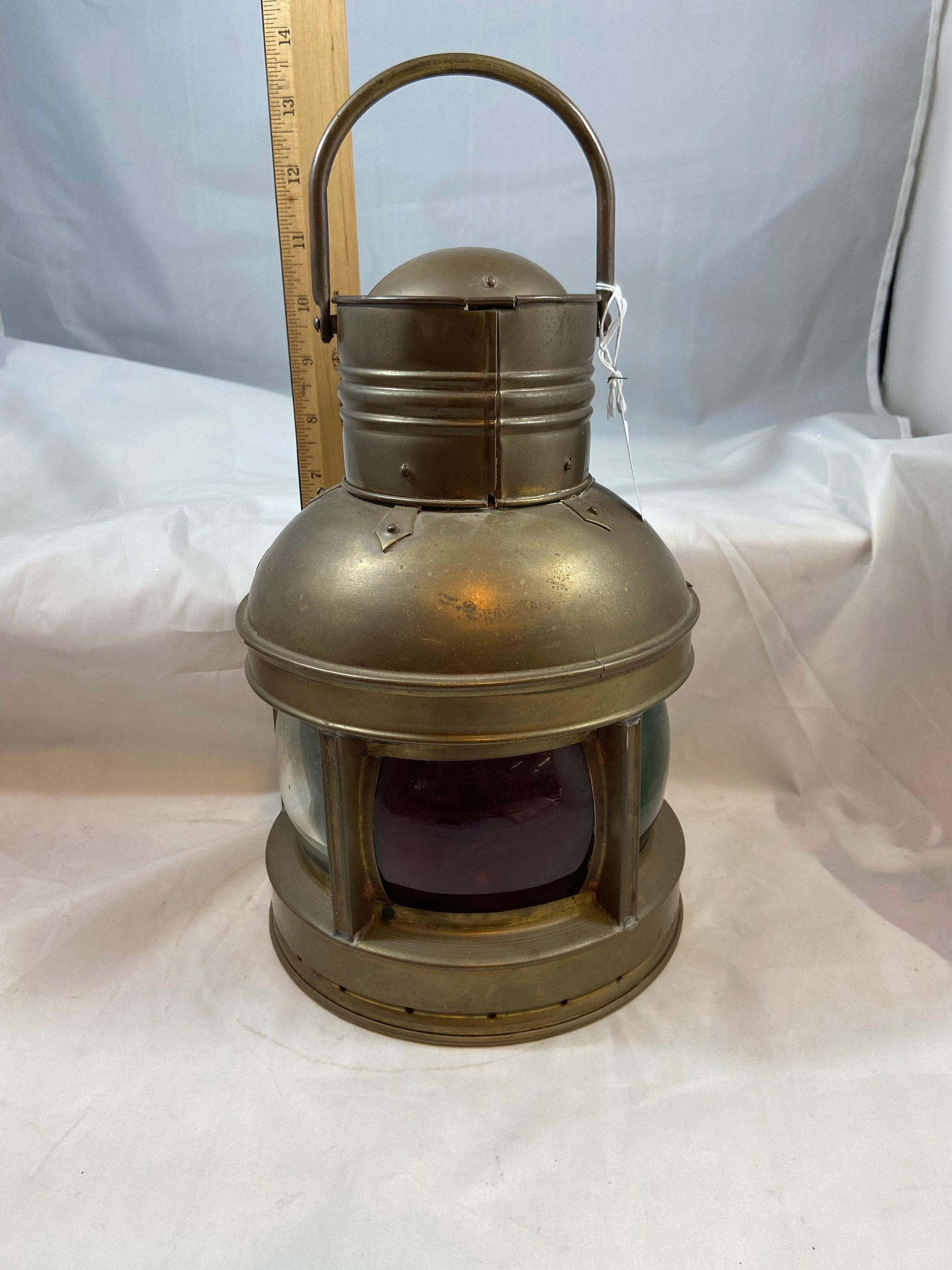 Vintage Brass Starboard & Port Nautical Lantern 5 Sided - Etsy