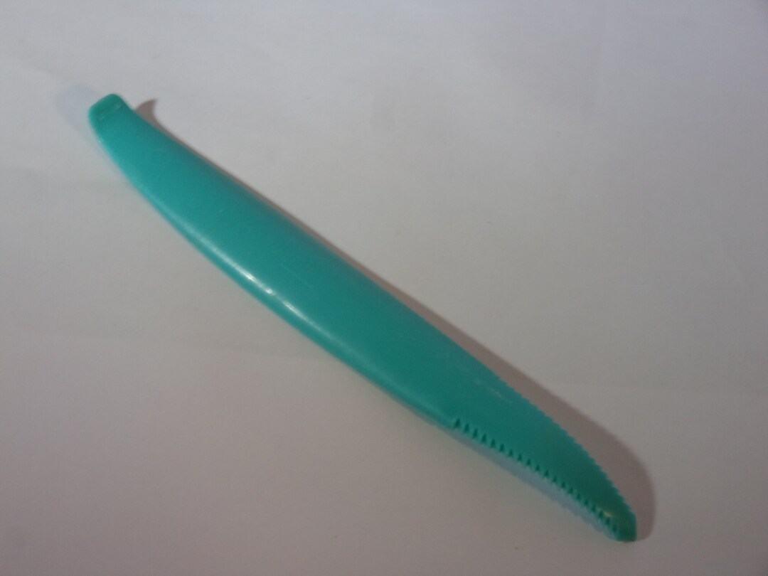 Vintage Tupperware Grapefruit/lettuce Corer - Aqua - Etsy