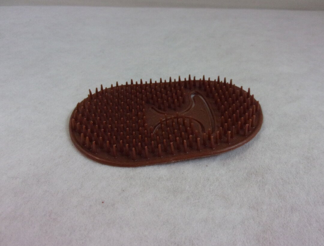 Vintage Tupperware Scrubber/brush Gadget "new Old Stock" Brown - Etsy