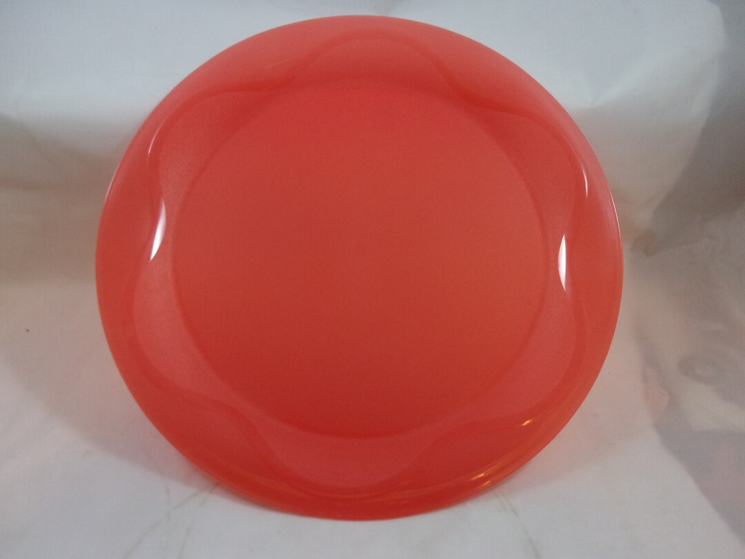 Tupperware 11 Round Dinner Plate Red - Etsy