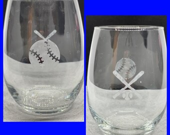 Baseball Glass - Etsy