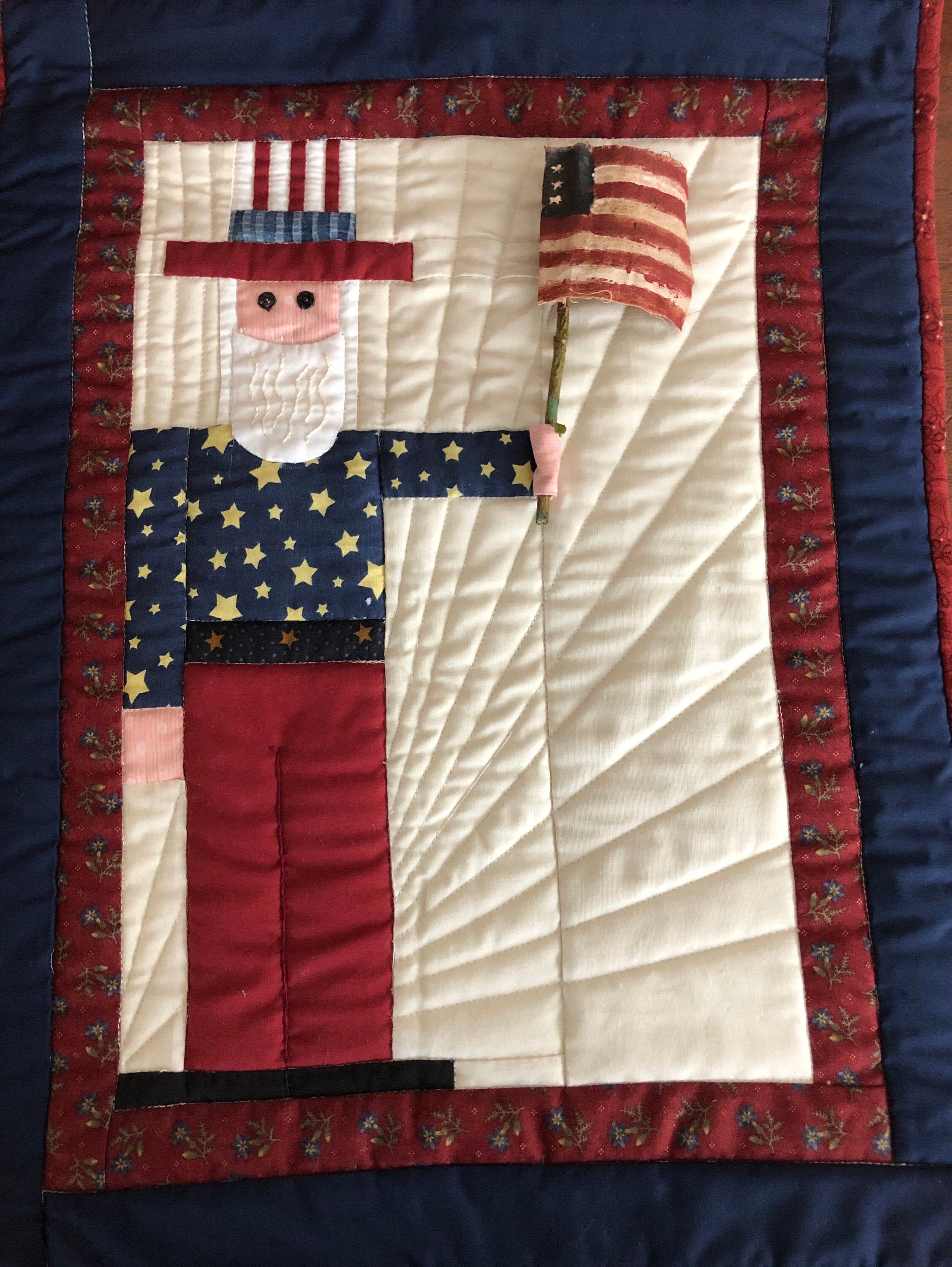 Wall Hanging of Uncle Sam Independence Day - Etsy