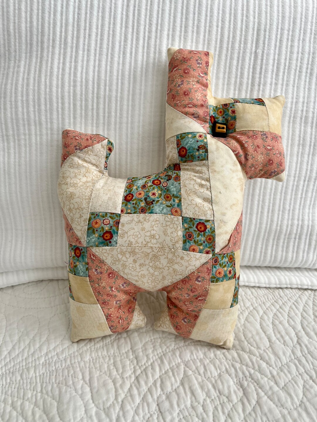 Handmade Patchwork Scottie Dog - Etsy