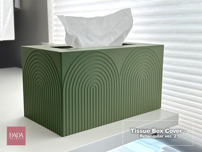 Kleenex Costco Rectangular Box Cover | Modern Pattern Minimalist Tissue ...