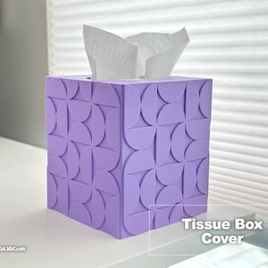 Modern Pattern Tissue Box Holder | Minimalist Decorative Tissue Box ...