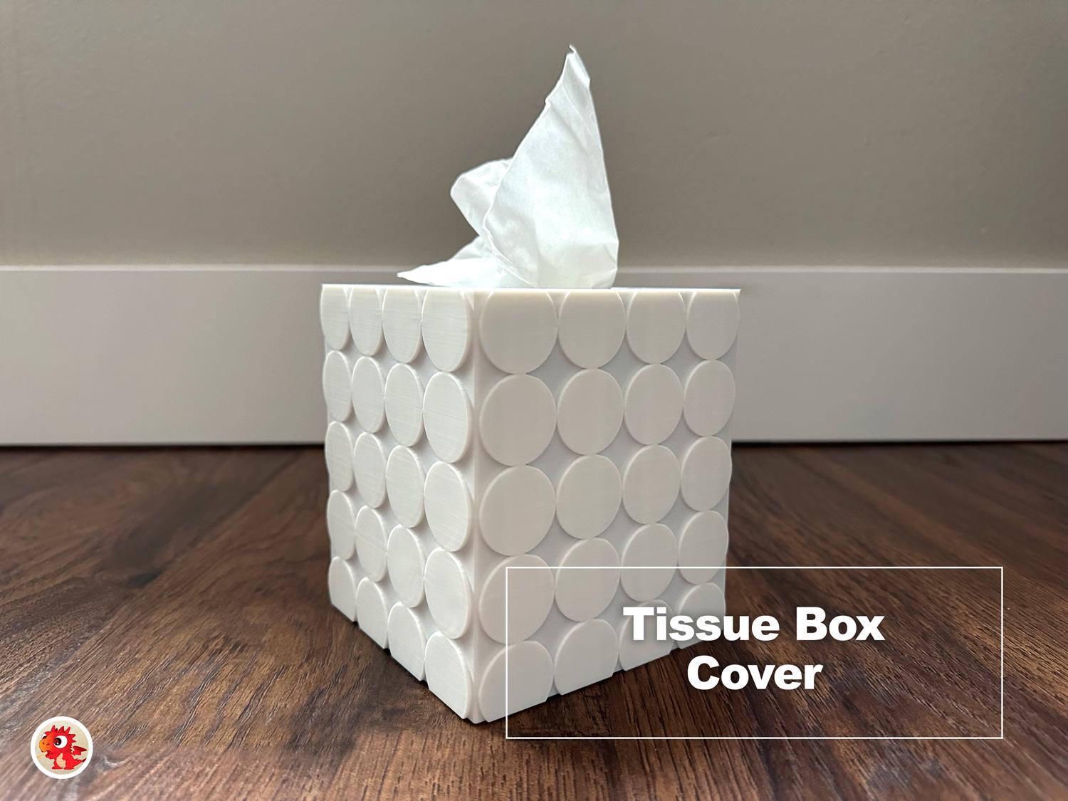 Modern Pattern Tissue Box Holder Minimalist Decorative Tissue Box Cover ...