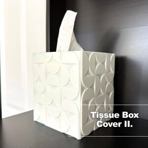 Modern Pattern Tissue Box Holder | Minimalist Decorative Tissue Box ...