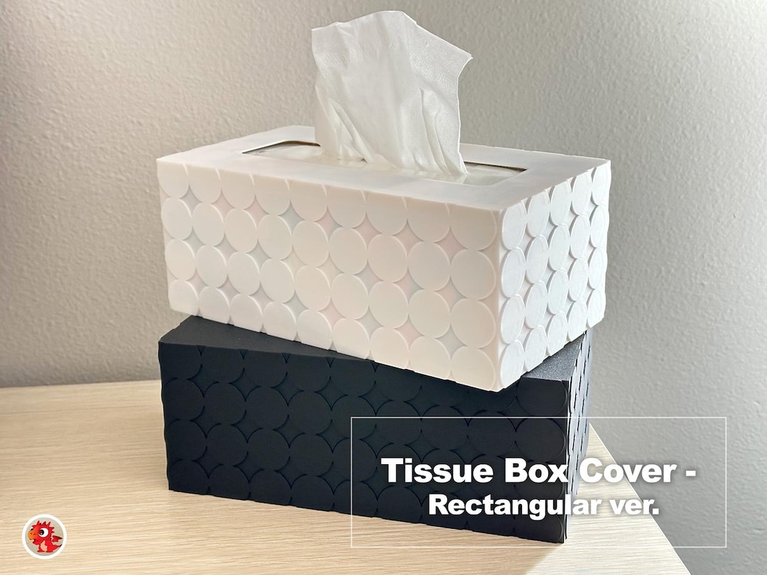 Modern Pattern Tissue Box Holder | Minimalist Decorative Tissue Box ...