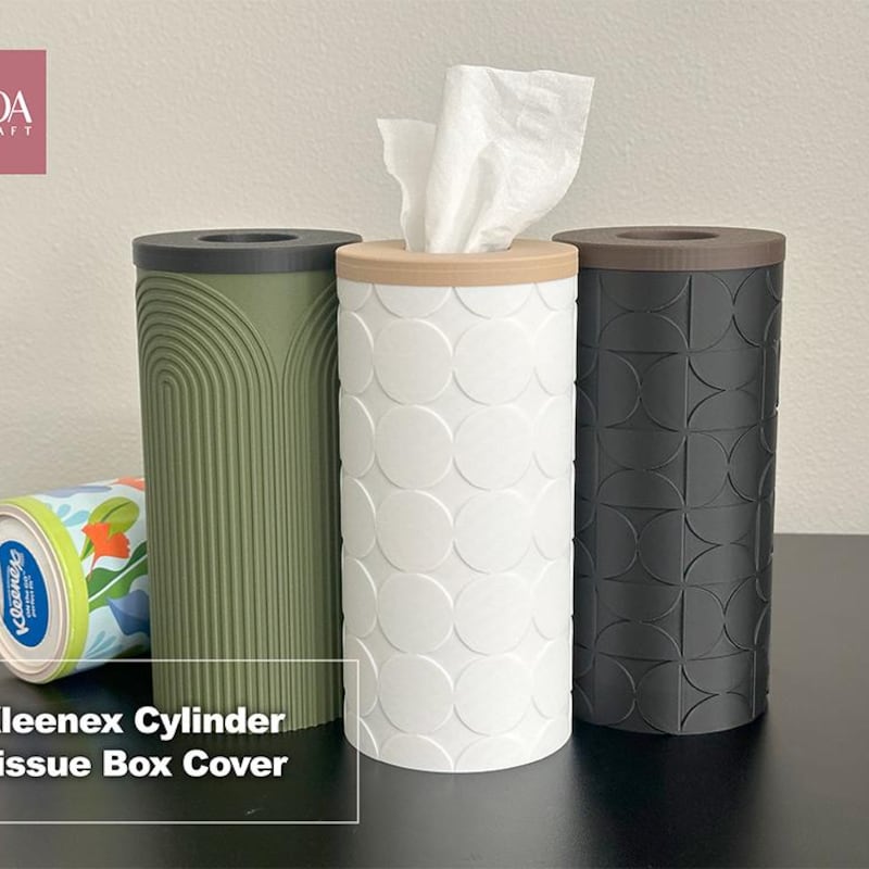 Cylinder Kleenex Holders - Etsy