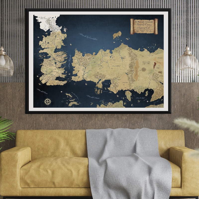 Westeros Map - Etsy