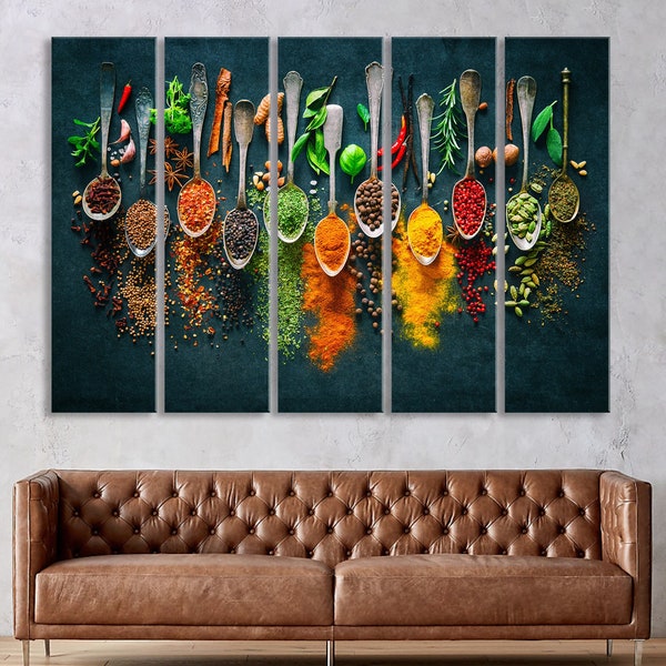 Spices Wall Art - Etsy