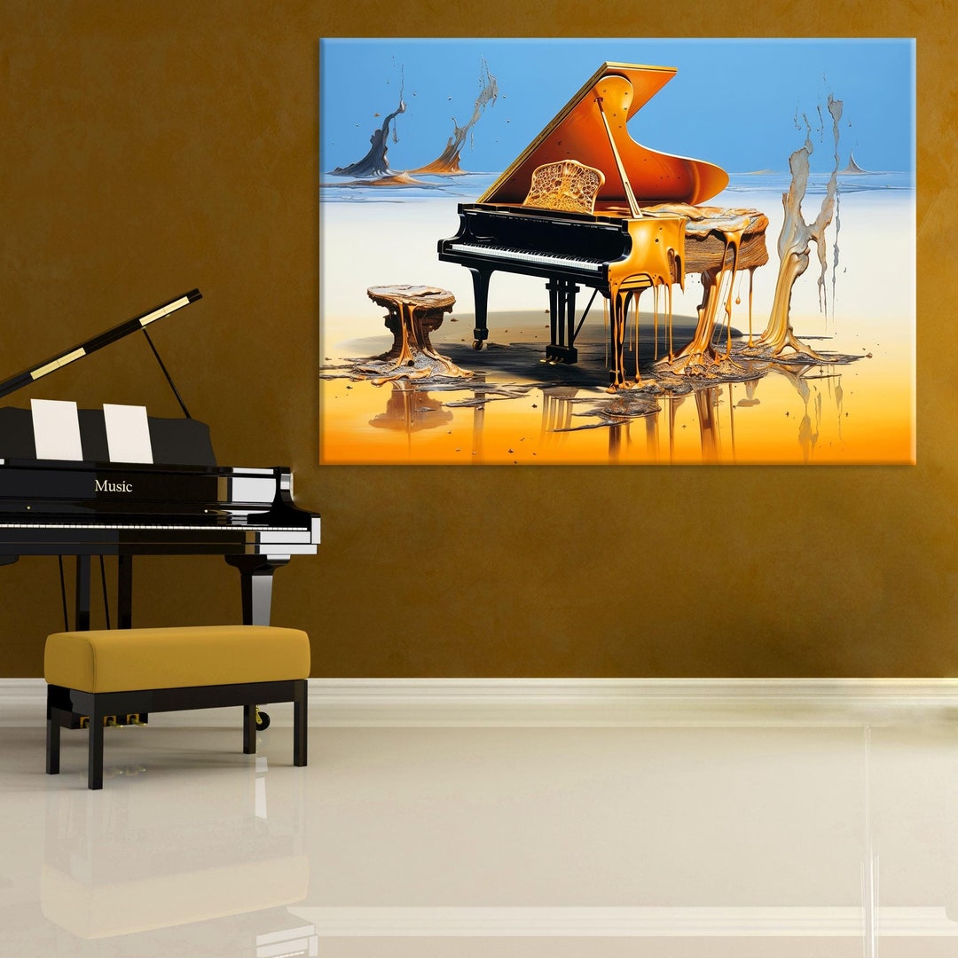 Style of Salvador Dali Canvas Wall Art Living Room Decor, Surrealist ...
