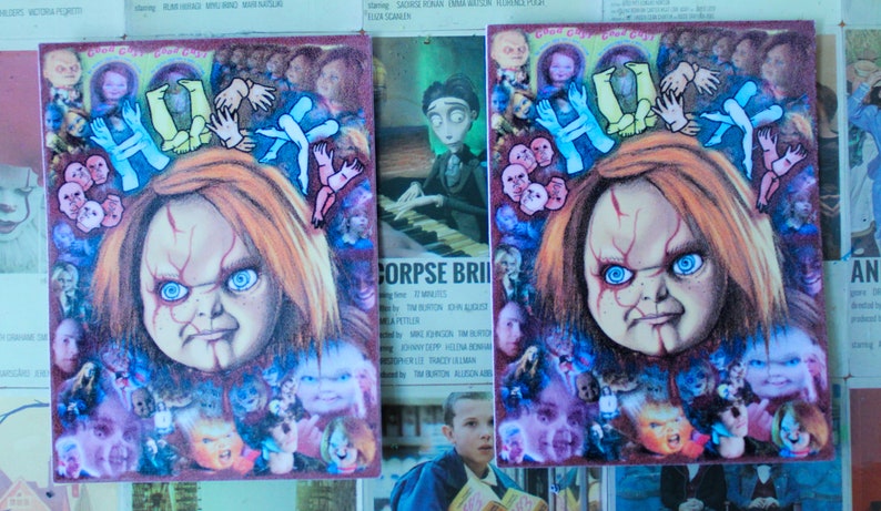 Chucky Poster Sticker - Etsy