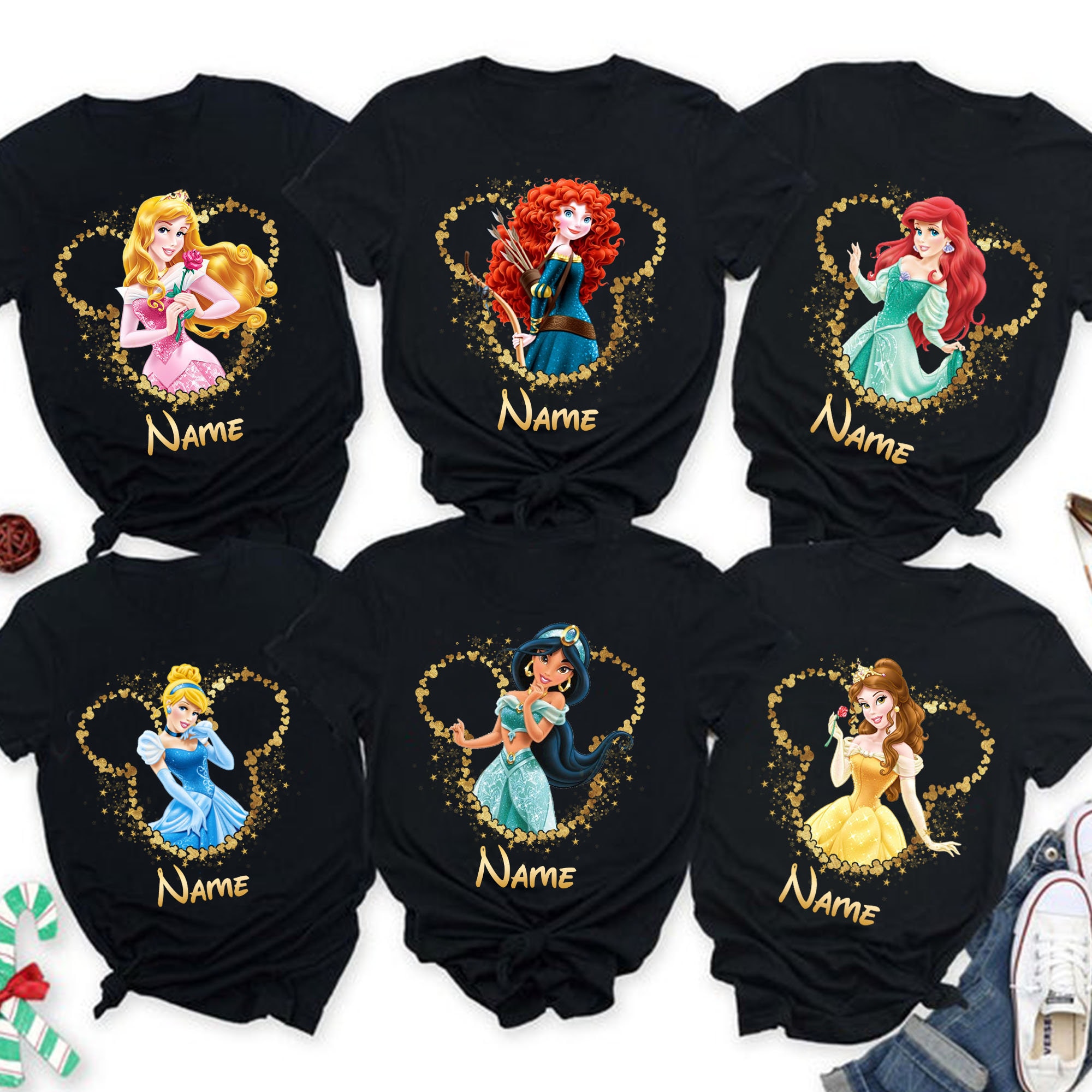 Disney Princess Shirts 2021 Disneyland Princess Shirts For | Etsy