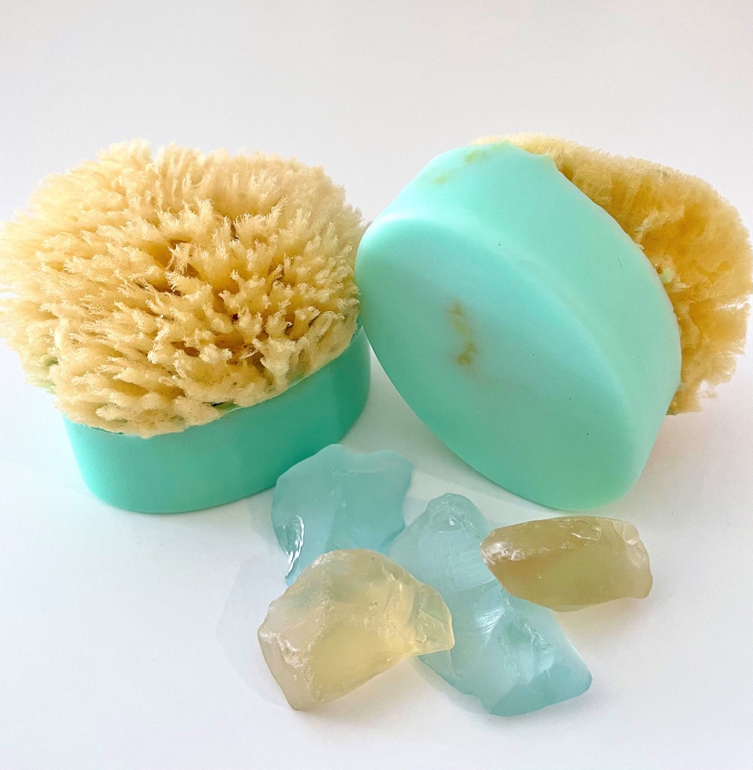 Cucumber Mint | Sea Sponge Soap | Natural Sea Sponge | Essential Oils ...
