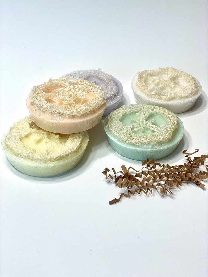Pastel Luffa Soap | Gift Set | Spa Gift Box | Luffa Soap | Loofah Soap ...
