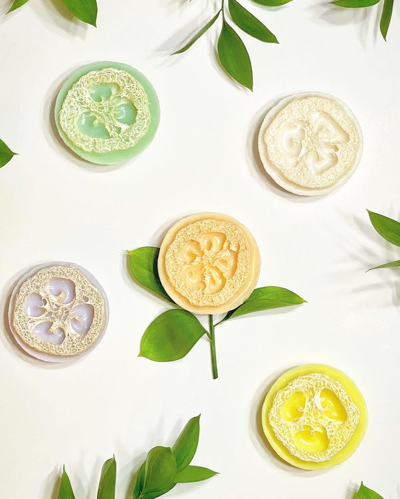 Pastel Luffa Soap | Gift Set | Spa Gift Box | Luffa Soap | Loofah Soap ...