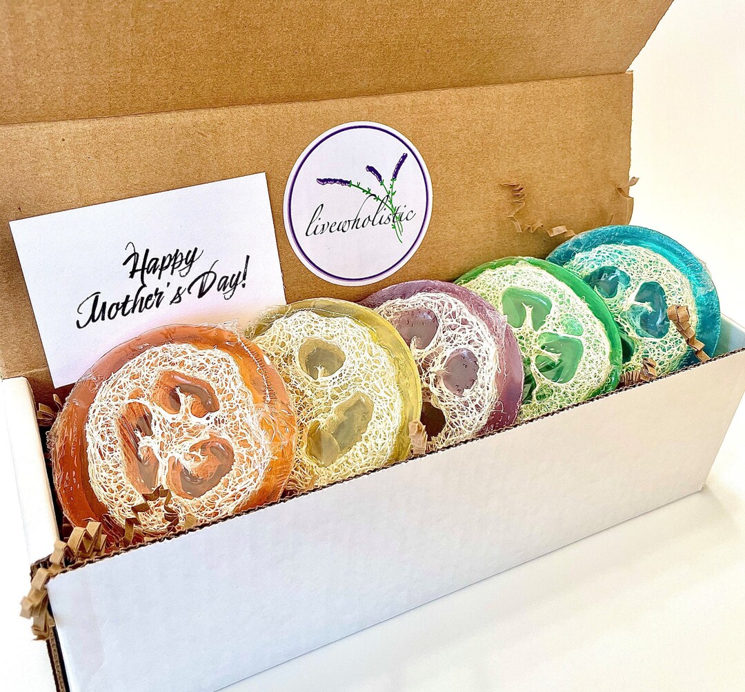 Clear Luffa Soap | Gift Set | Spa Gift Box | Luffa Soap | Loofah Soap ...