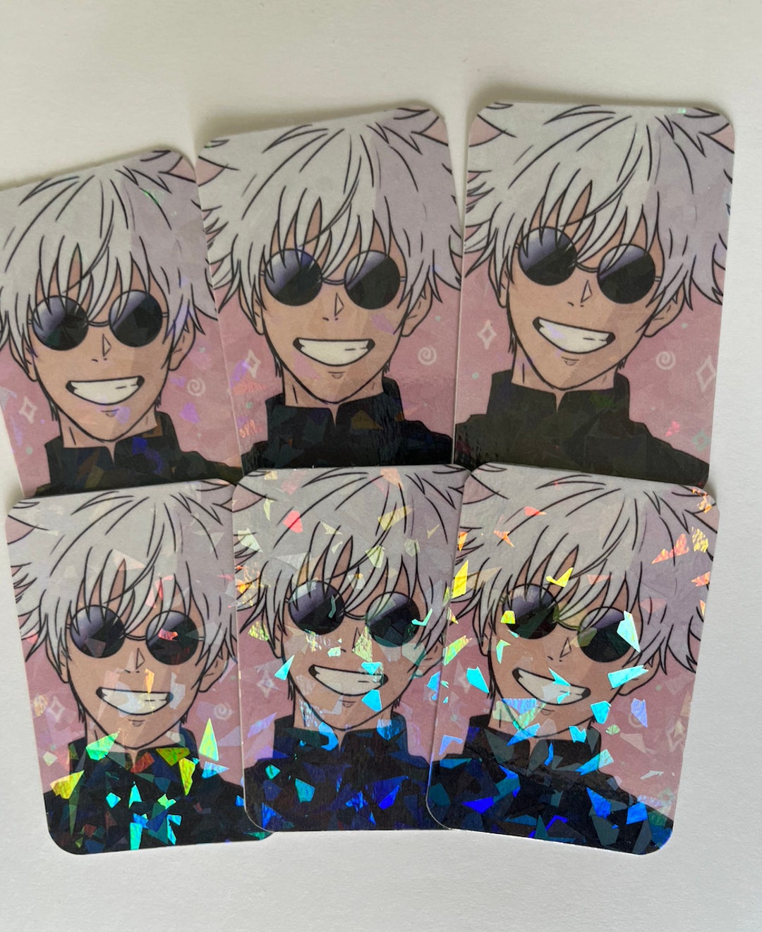 Anime Photocard Jujutsu Anime Gojo Photocard Satoru Anime Photocard ...