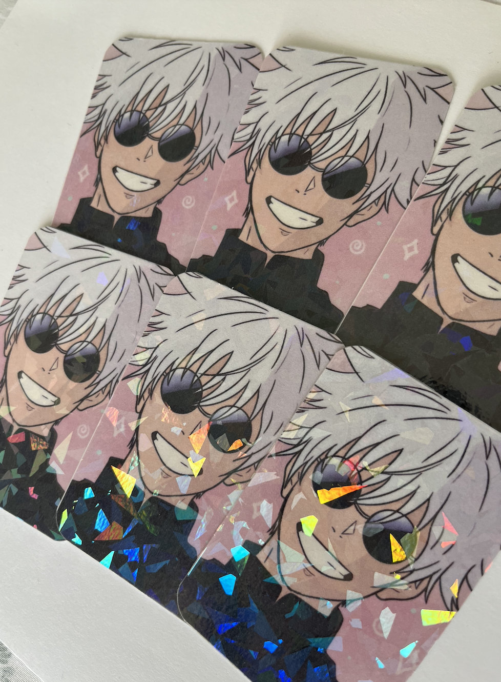 Anime Photocard Jujutsu Anime Gojo Photocard Satoru Anime Photocard ...