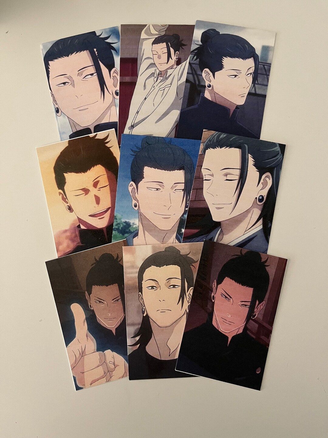 Anime Photocards Set Jujutsu Kaisen Anime Geto Photocard Set Geto ...