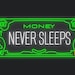 MOTIVATIONAL CANVAS ART Money Never Sleeps Neon Sign. Wall - Etsy