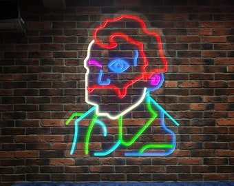 Van Gogh Neon Sign - Etsy