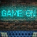 Game on LED Neon Sign Play on Neon Bedroom Neon Sign Led - Etsy