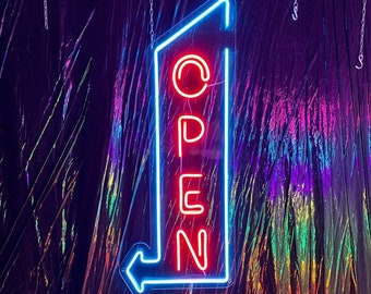 Cafe Open Neon Sign - Etsy