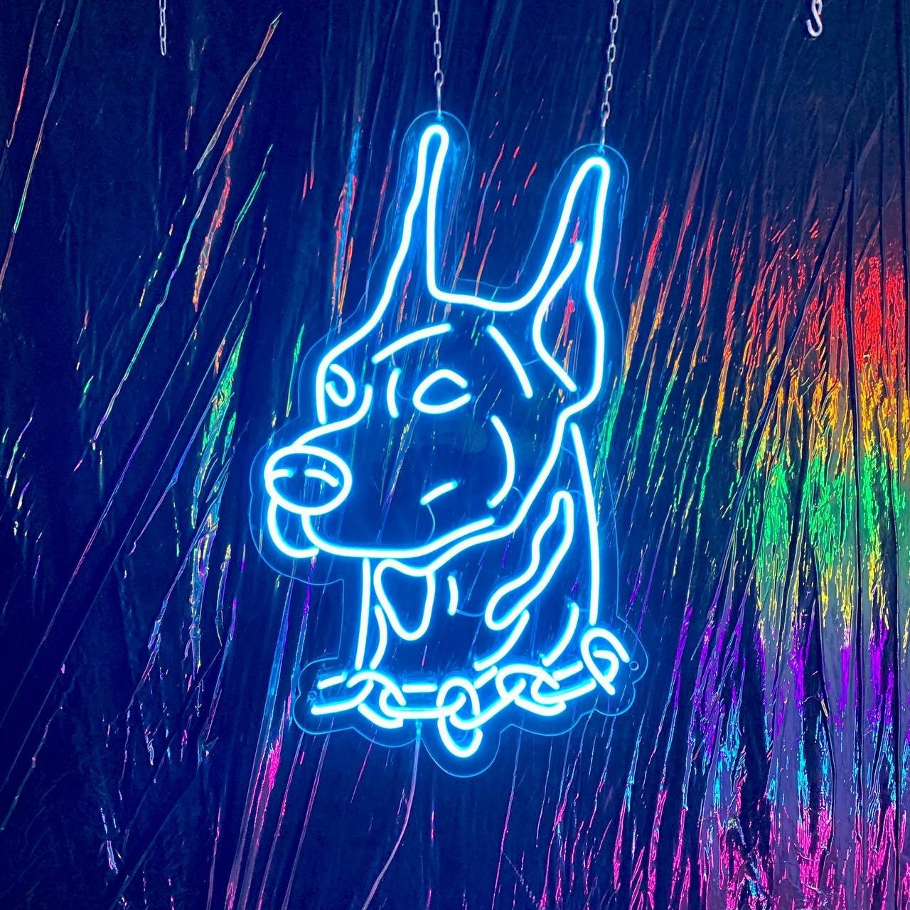 Doberman LED Neon Sign Dog Neon Sign Custom Neon Sign Pet - Etsy