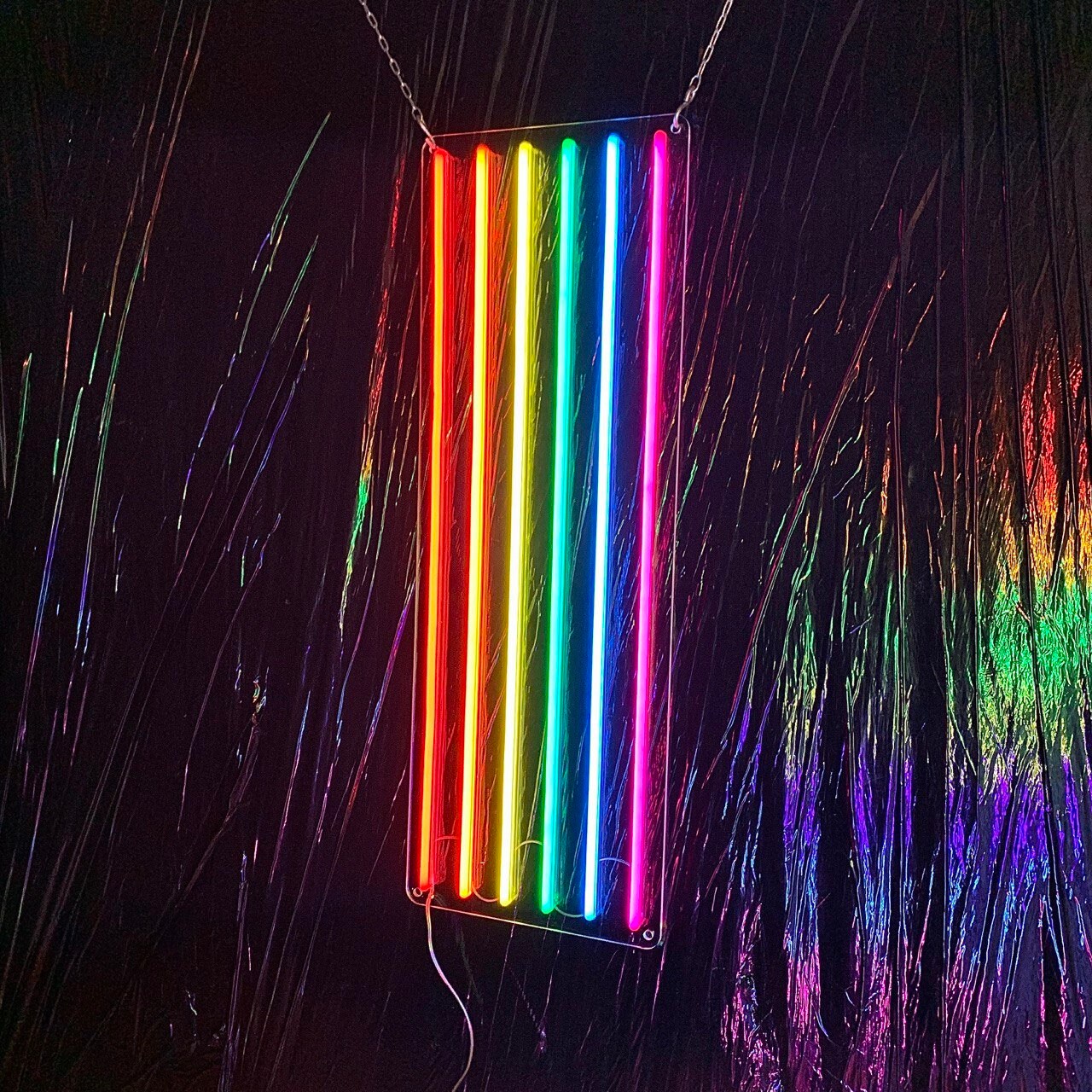 Rainbow Flag Neon Sign Rainbow Wall Decor Custom Neon Sign - Etsy