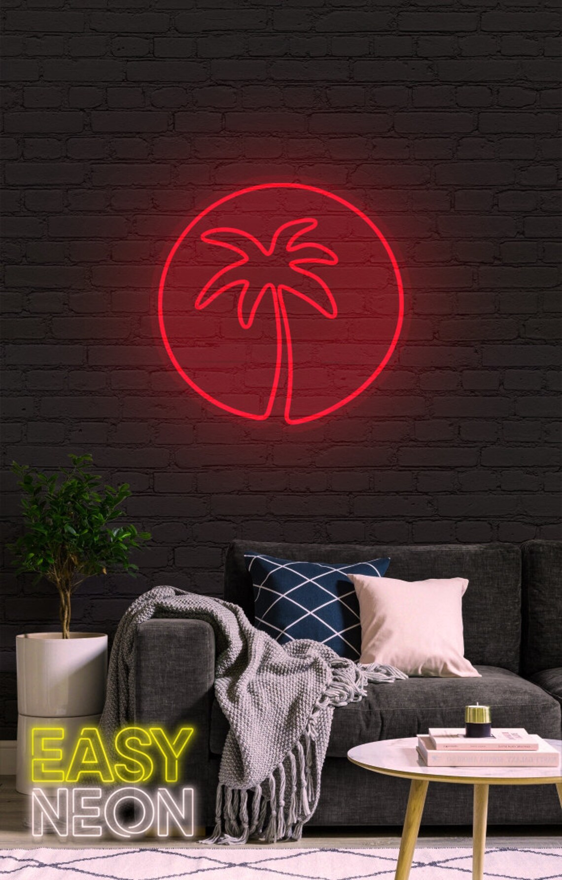 Palm Neon Sign Tree Neon Sign Beach Neon Sign Coconut Tree - Etsy