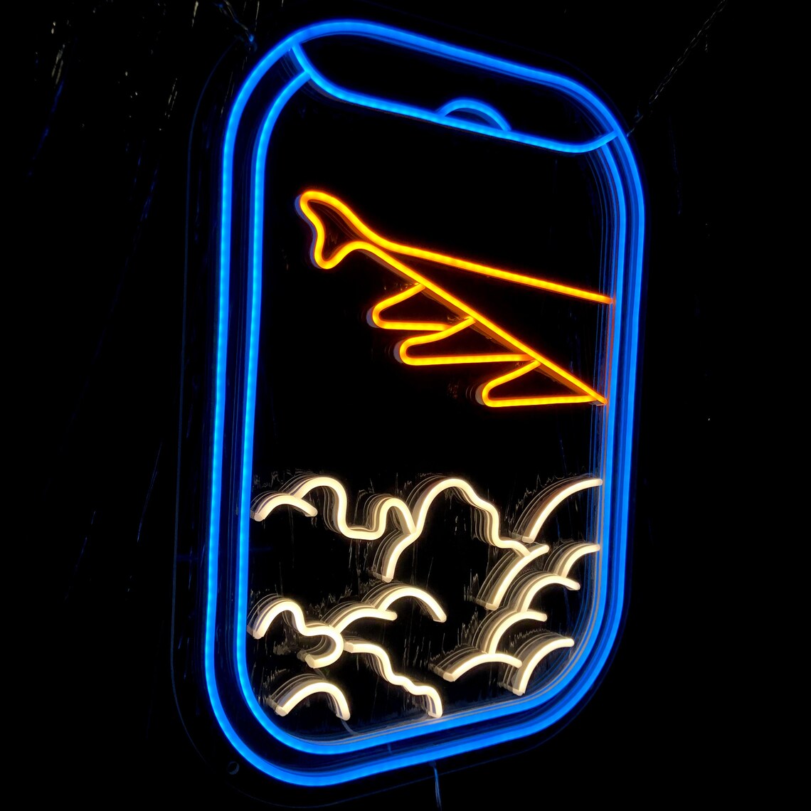 Plane Window View Neon Sign Window Neon Sign/ Neon Sign / LED - Etsy
