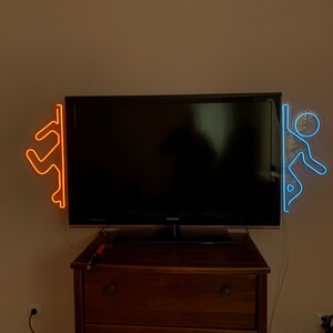 Portal Neon Sign for Interior, Neon Sign. Wall Decor. Custom Neon Sign ...