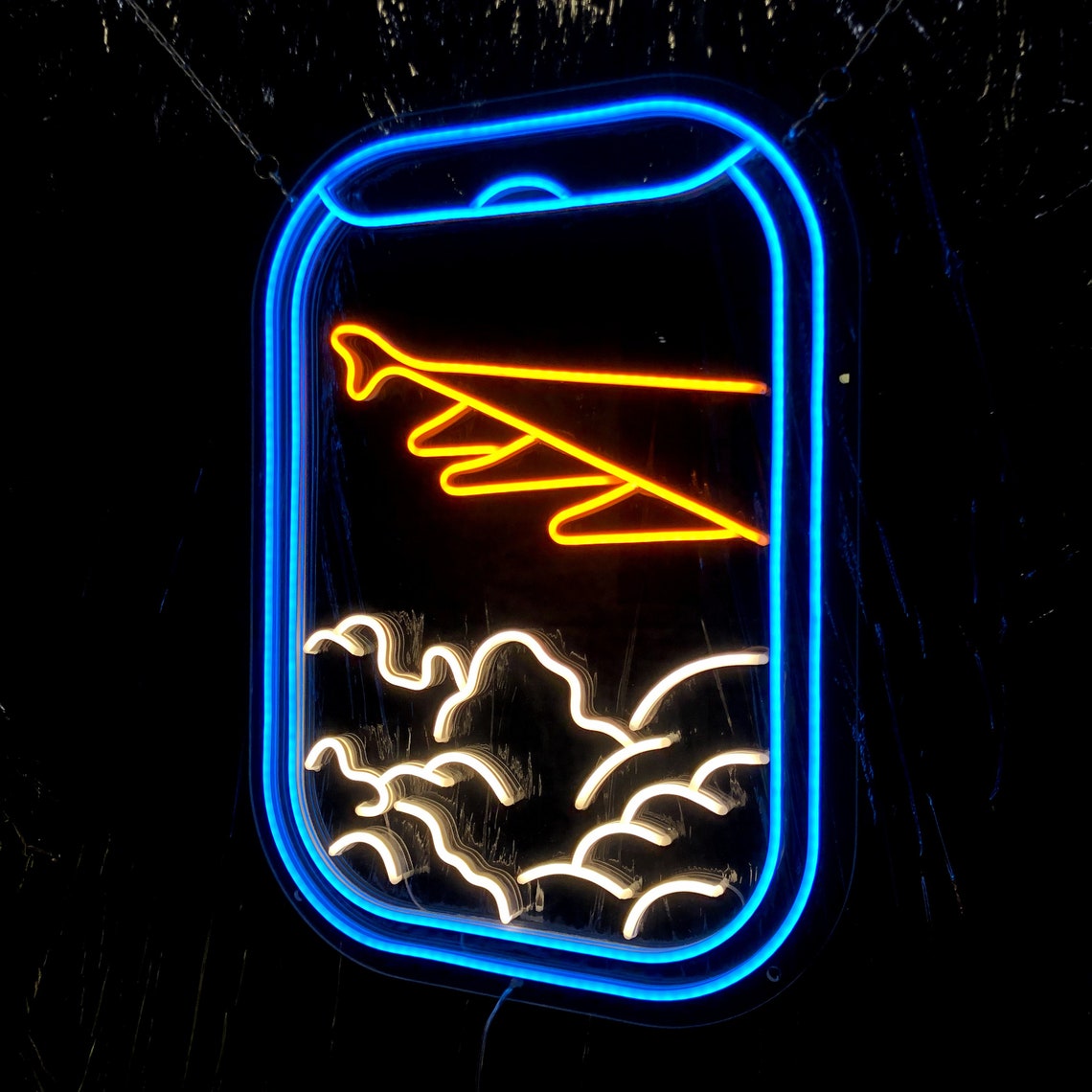 Plane Window View Neon Sign Window Neon Sign/ Neon Sign / LED - Etsy