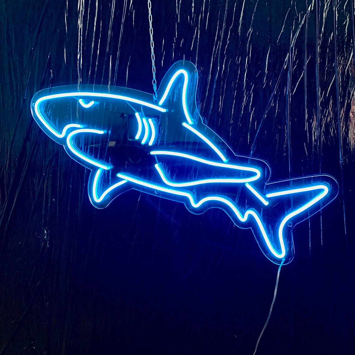 Shark Neon Sign Custom Flexible Neon LED for Home Event - Etsy